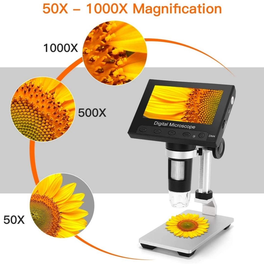 TOMLOV DM4S : une super loupe numérique LCD - Meilleurs Microscopes