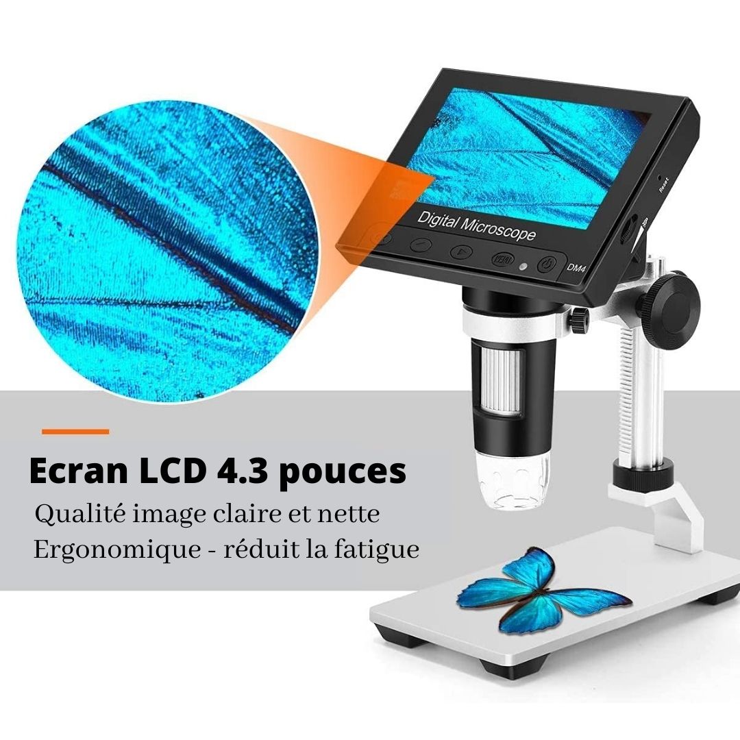 TOMLOV DM4S : une super loupe numérique LCD - Meilleurs Microscopes